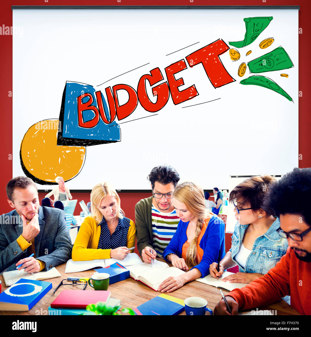 Budget Banking Expenses Planning Concept Stock Photo - Alamy