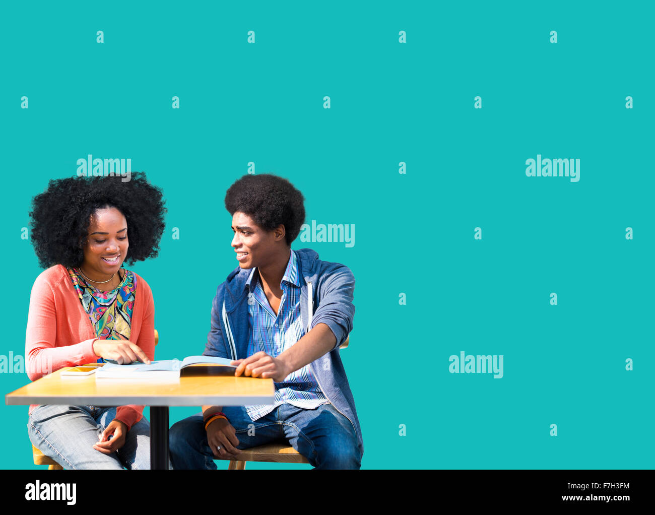 African Students Studying Learning Education Stock Photo - Alamy