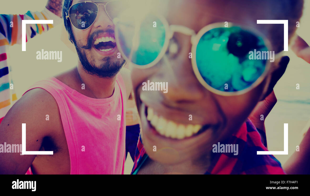 Camera Focus Frame Border Copy Space Concept Stock Photo - Alamy