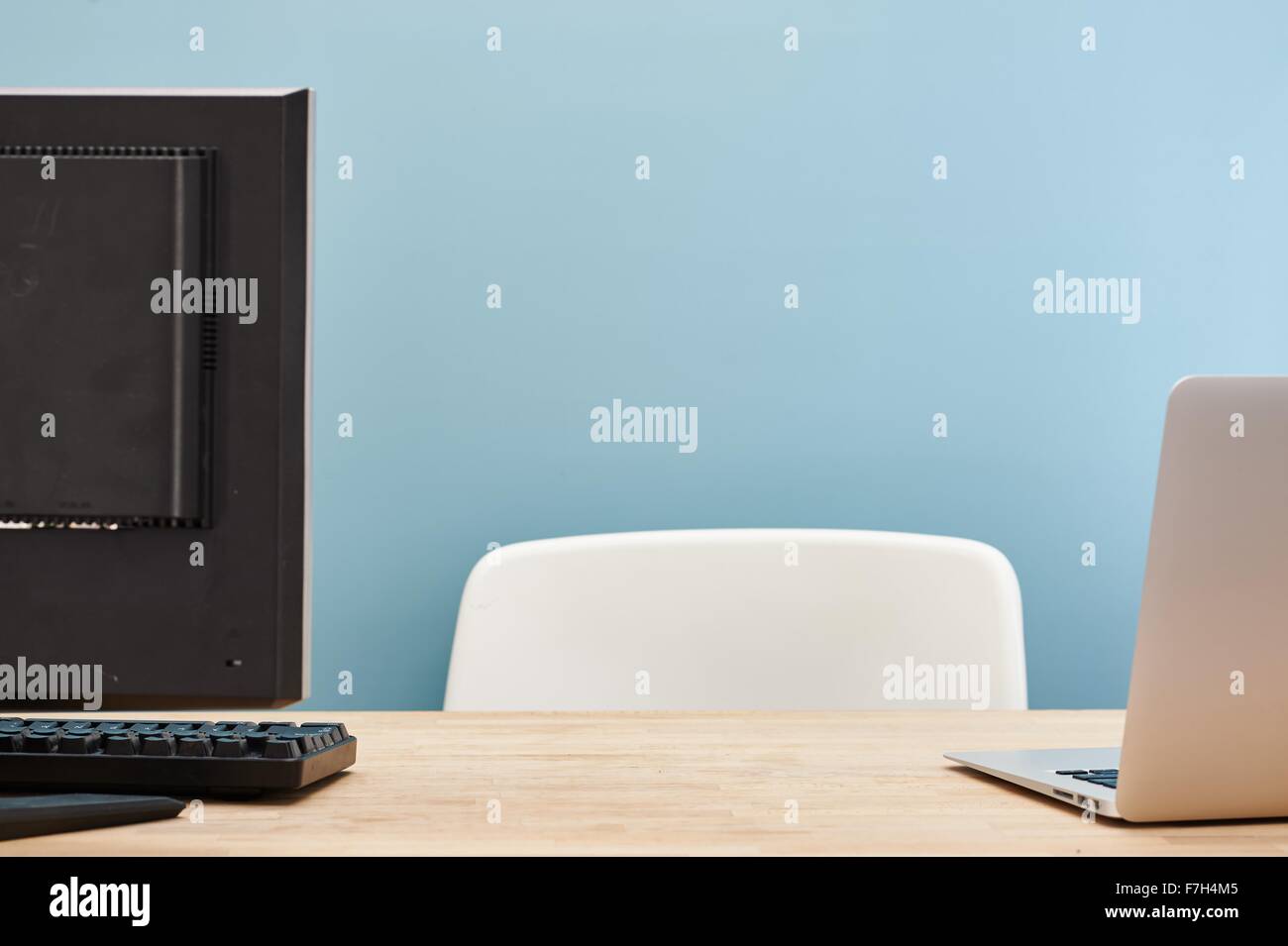 A studio photo of a workplace office desk Stock Photo - Alamy