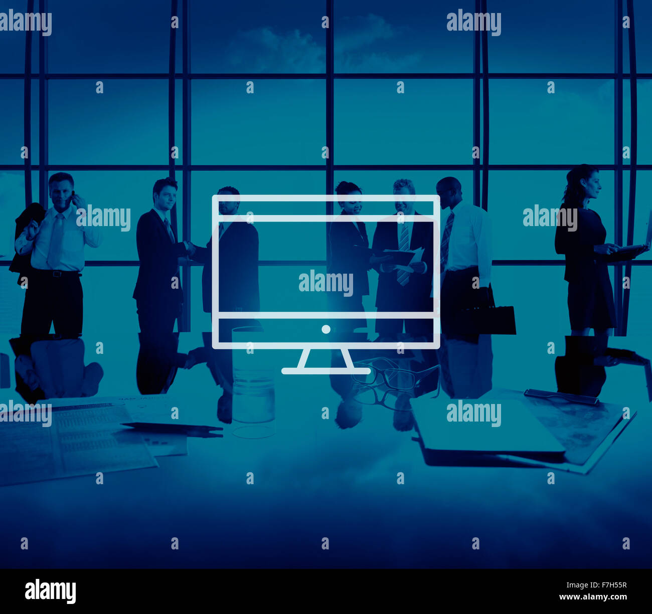 Computer Laptop Technology Digital Device Concept Stock Photo - Alamy