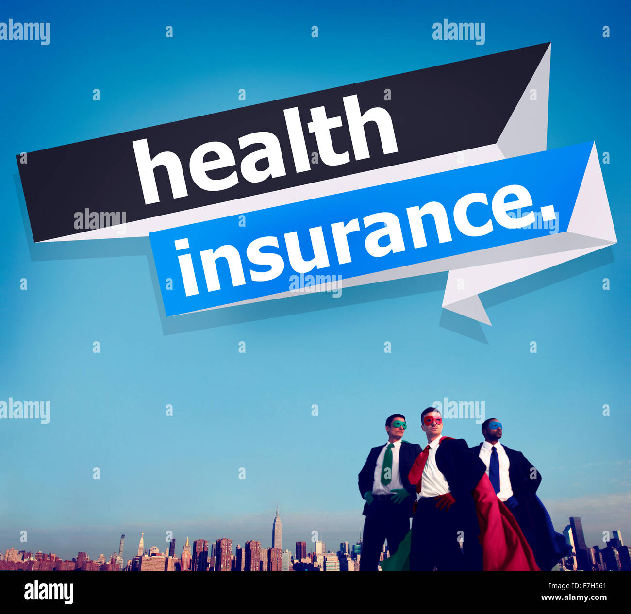 Health Insurance Protection Risk Assessment Assurance Concept Stock ...