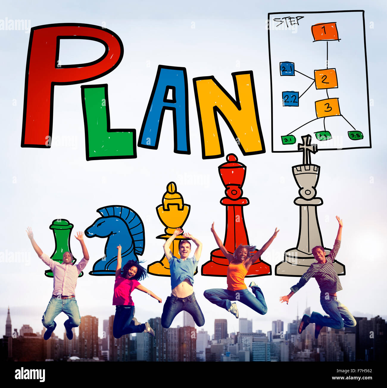 Plan Planning Ideas Process Strategy Vision Concept Stock Photo - Alamy