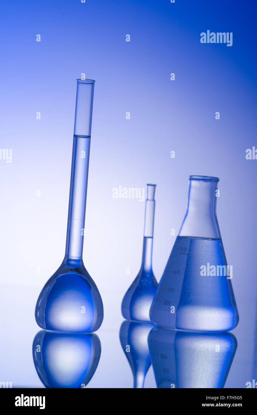 Chemical laboratory and tubing Stock Photo - Alamy