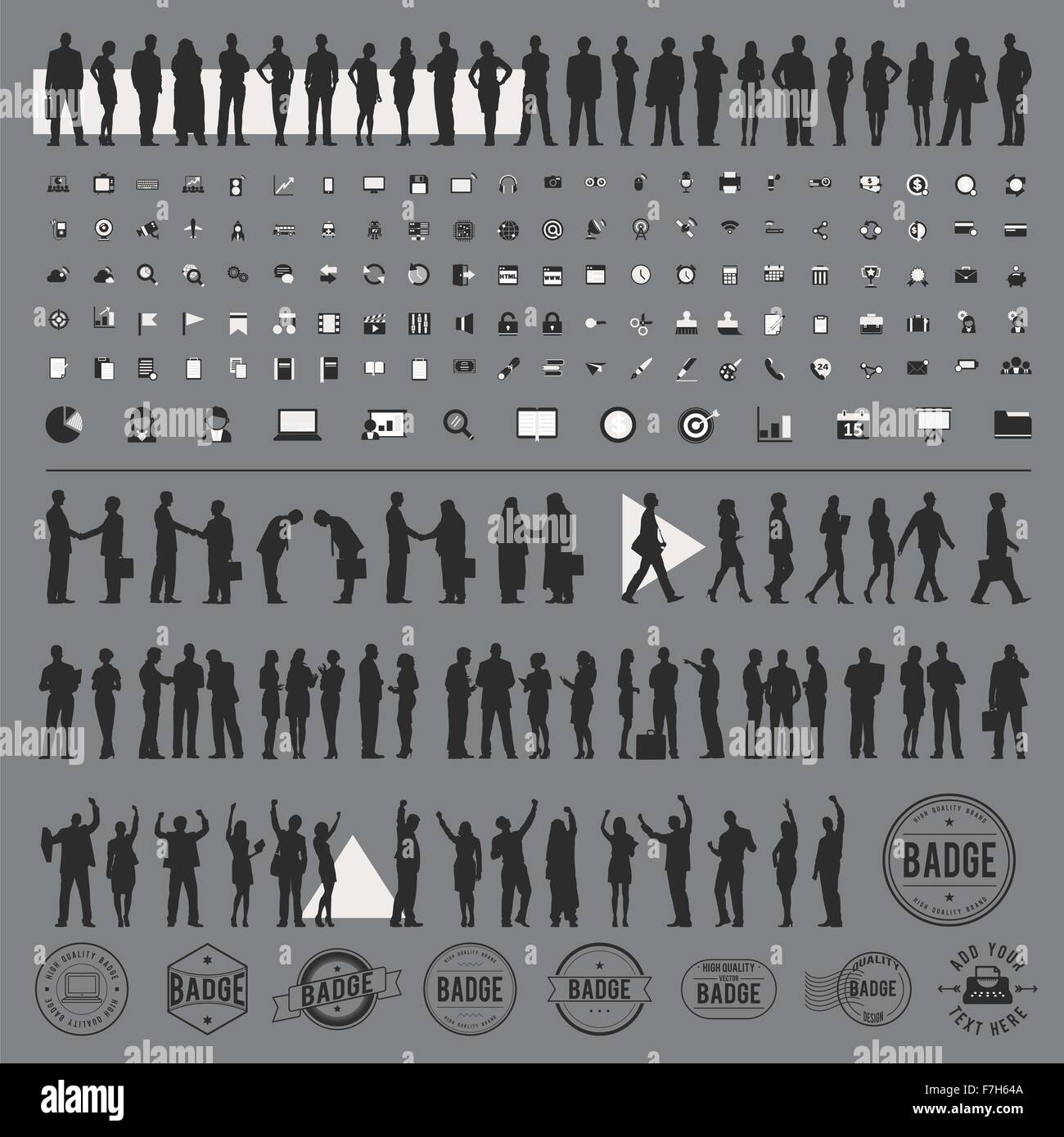 Vector Business People Corporate Company Concept Stock Vector Image ...