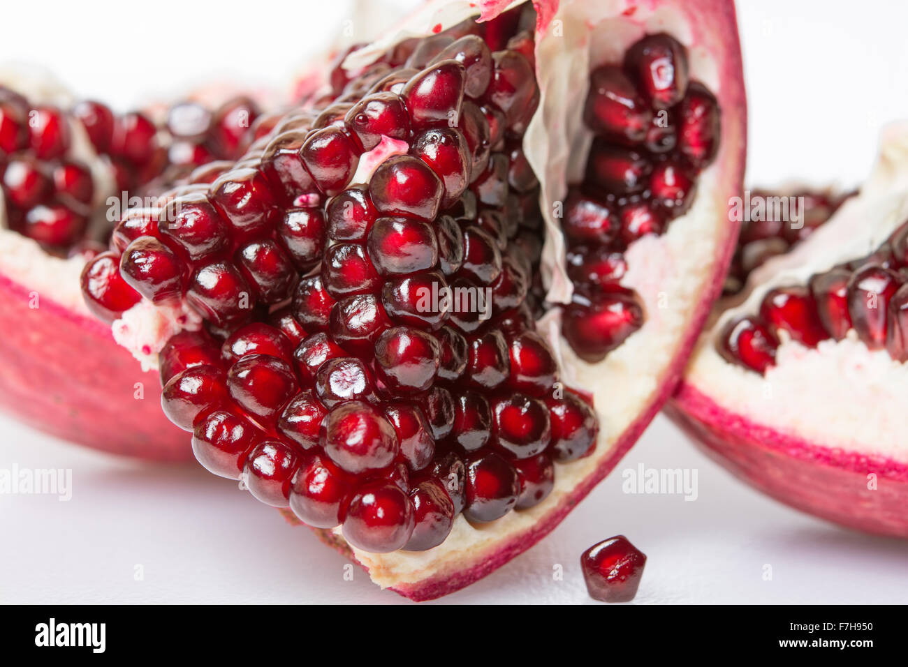 large juicy pomegranates Stock Photo - Alamy