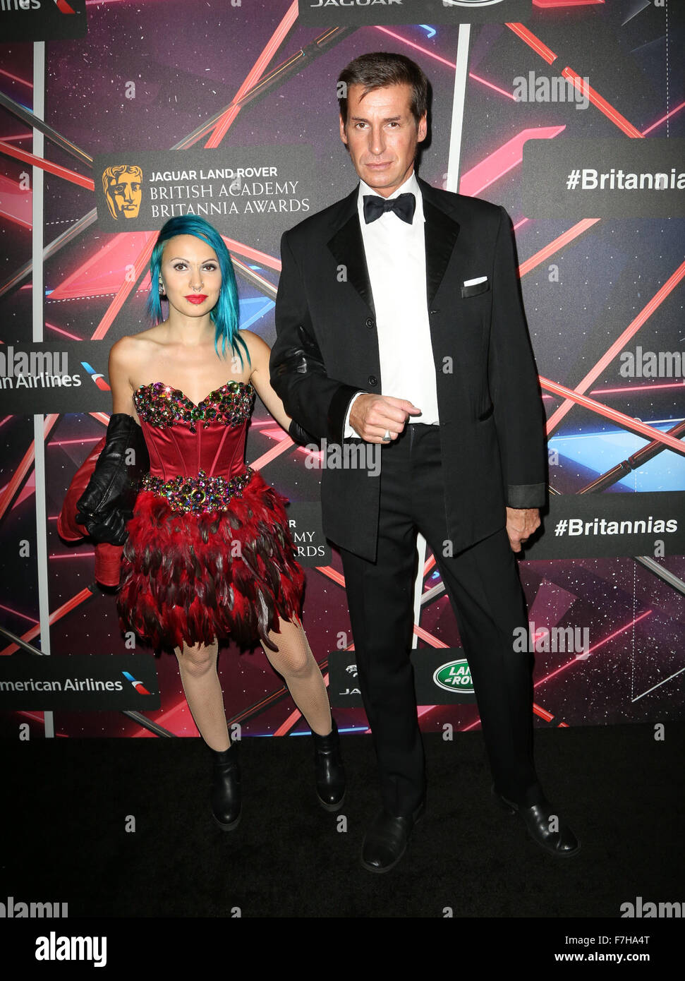 Celebrities attend 2015 Jaguar Land Rover British Academy Britannia ...