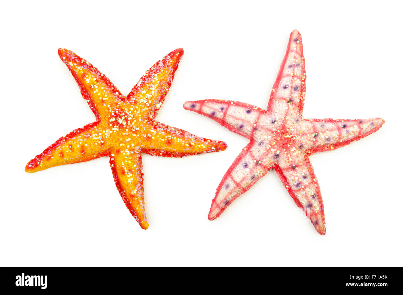 Sea stars isolated on the white Stock Photo - Alamy