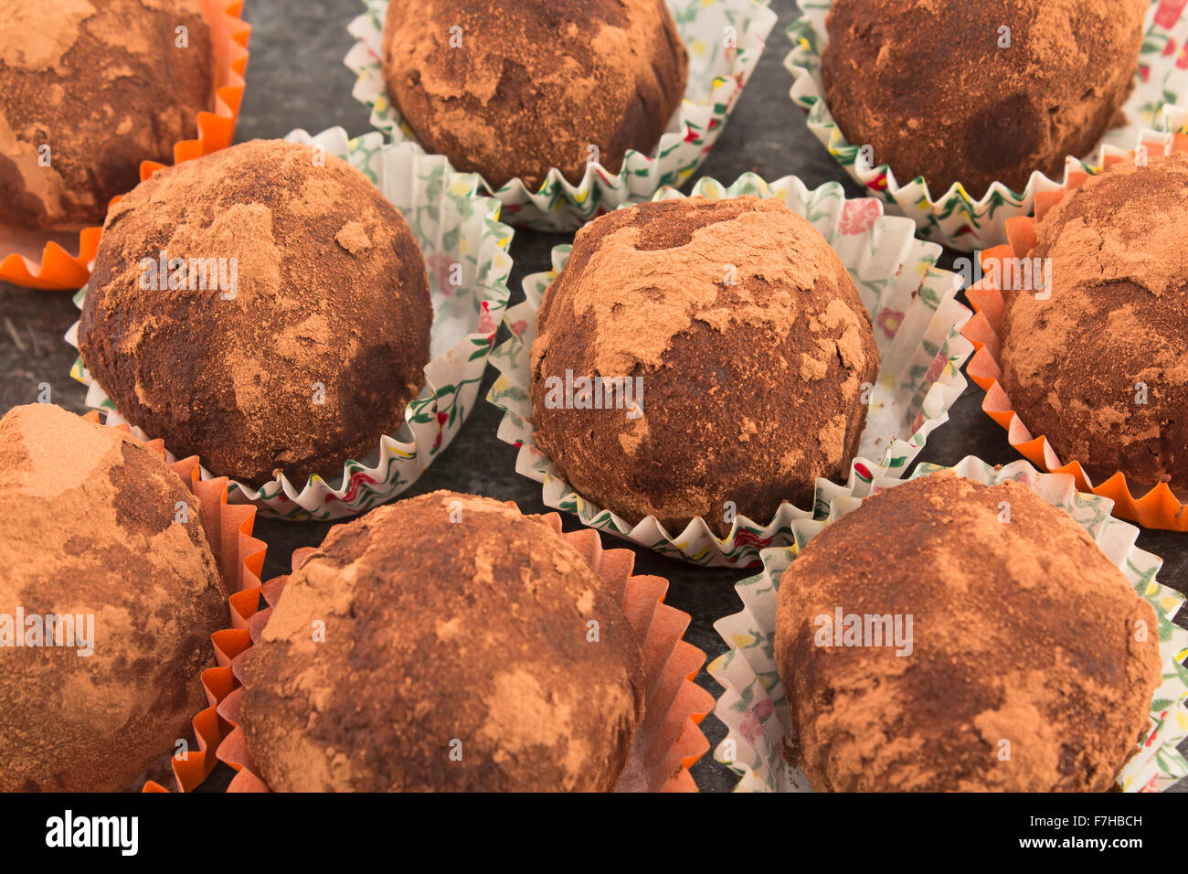 Truffle balls hi-res stock photography and images - Alamy