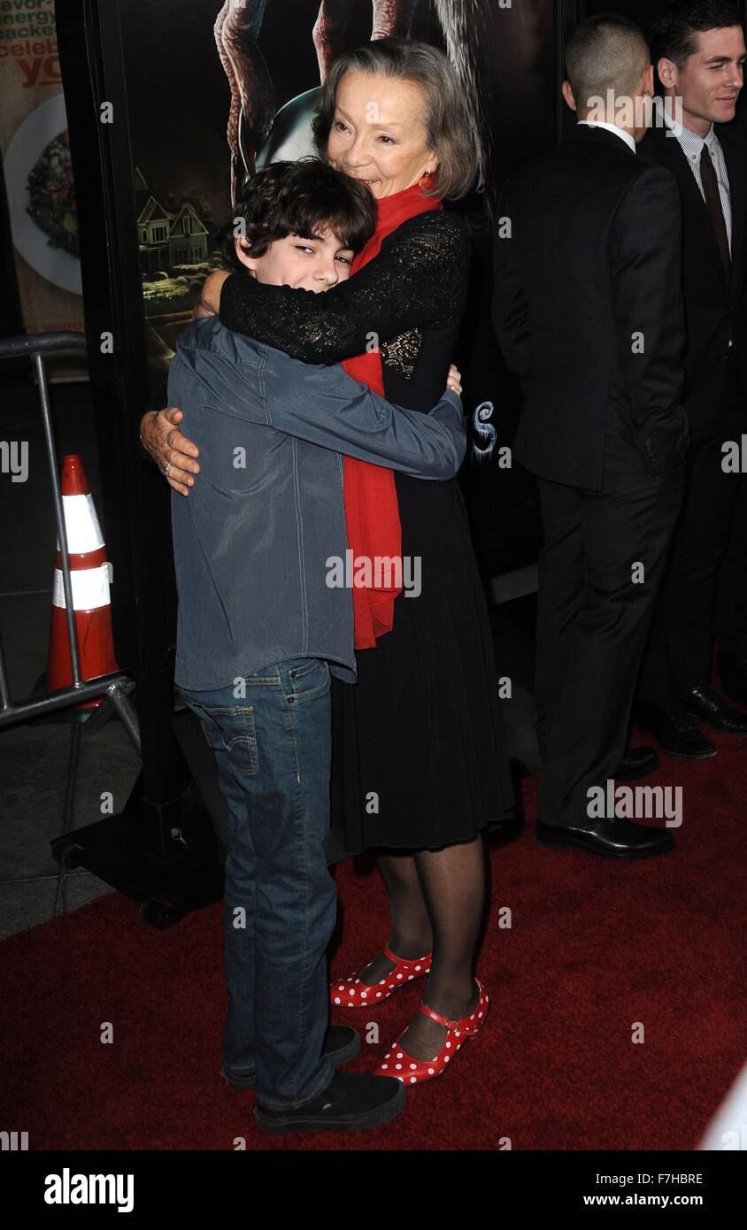 Los Angeles, CA, USA. 30th Nov, 2015. Emjay Anthony, Krista Sadler at ...