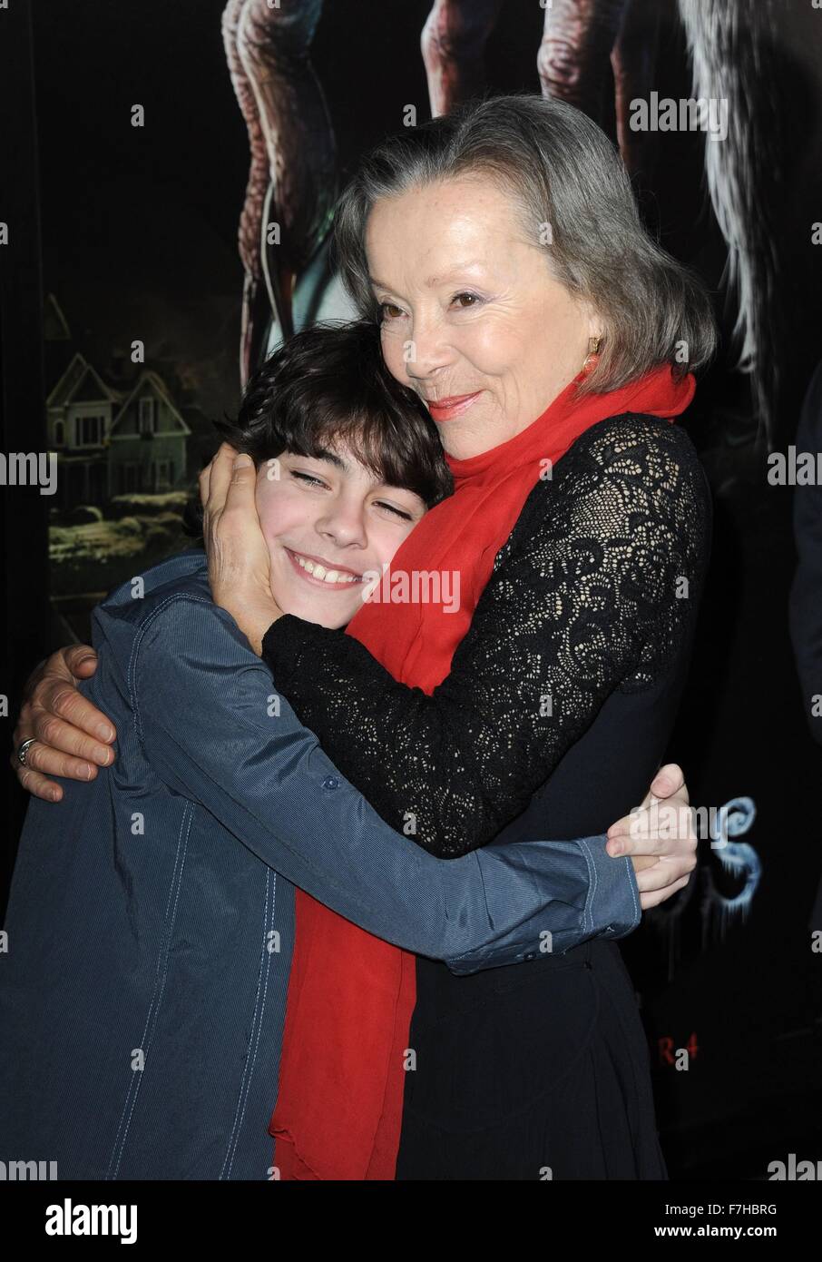 Los Angeles, CA, USA. 30th Nov, 2015. Emjay Anthony, Krista Sadler at ...