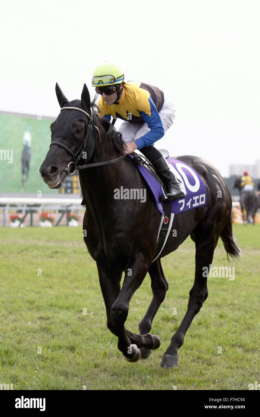Kyoto, Japan. 22nd Nov, 2015. Fiero ( Mirco Demuro) Horse Racing ...