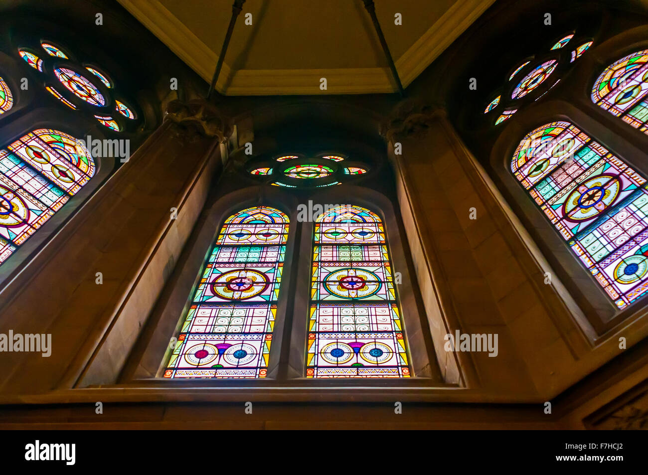 Leaded stain glass windows hi-res stock photography and images - Alamy