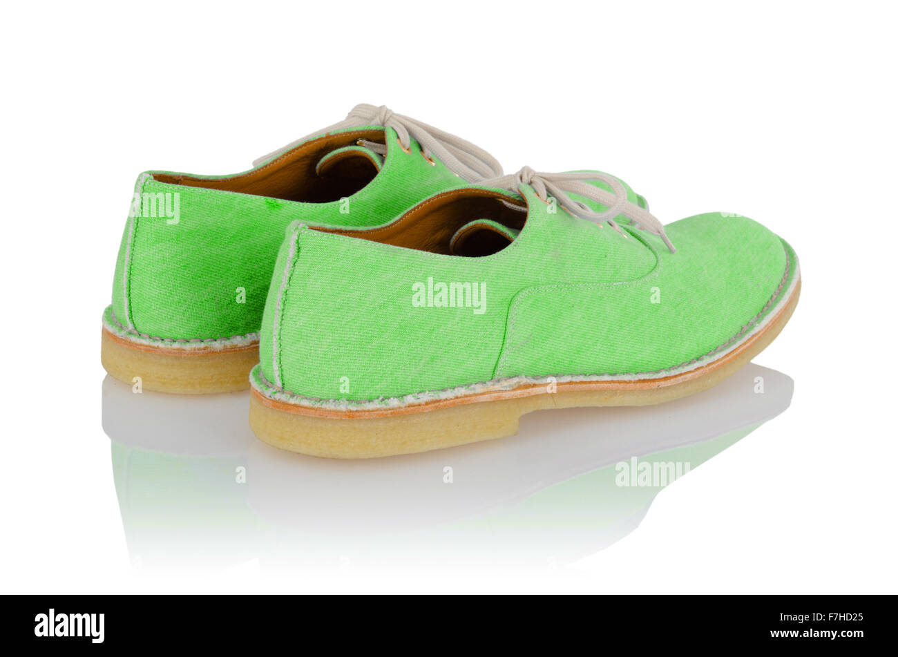Male shoes isolated on white Stock Photo - Alamy