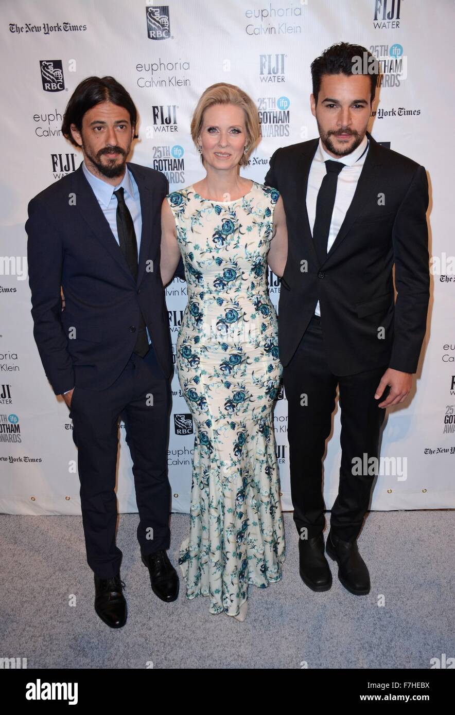New York, NY, USA. 30th Nov, 2015. Josh Mond, Cynthia Nixon ...