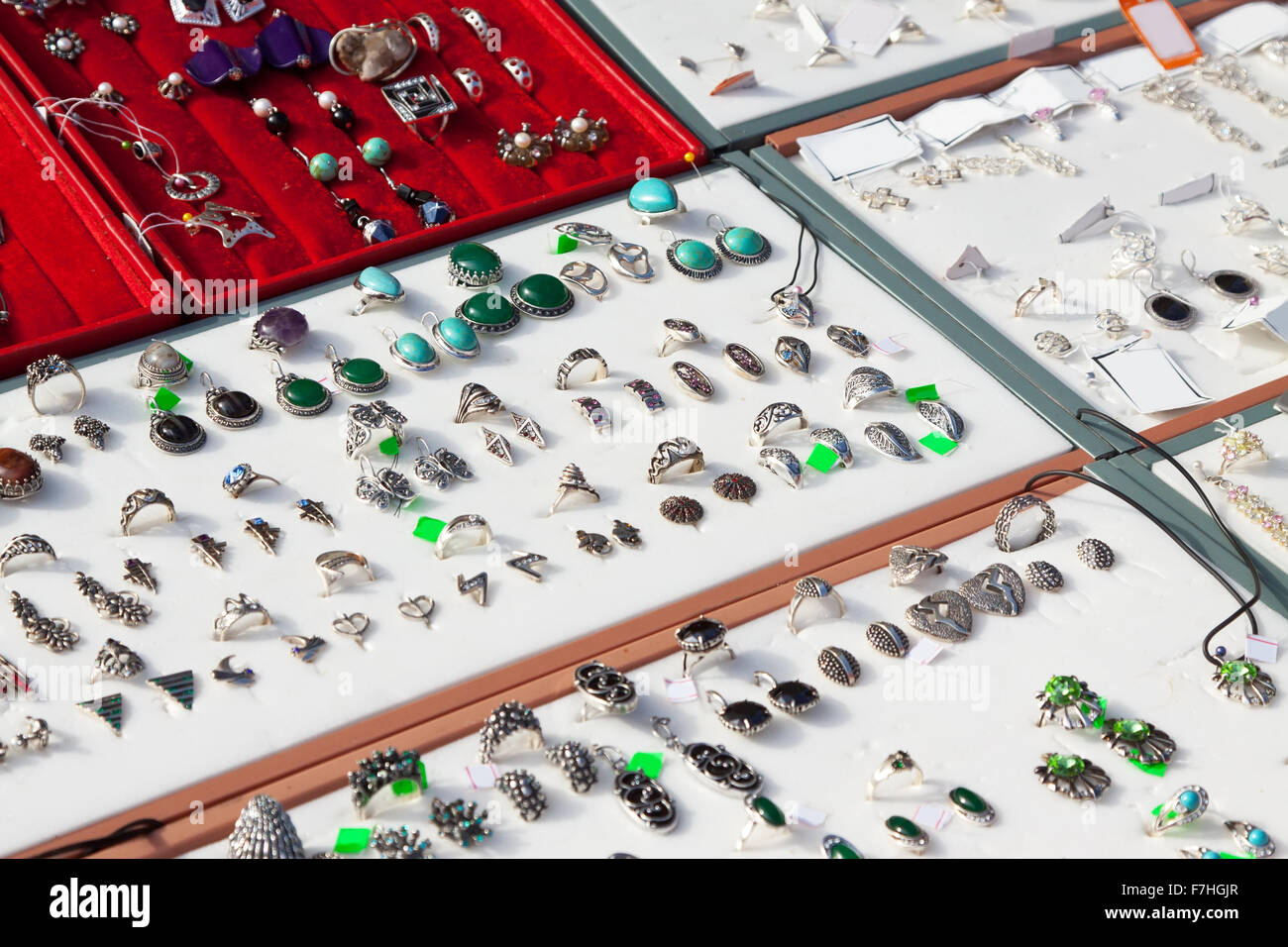 Silver earing hi-res stock photography and images - Alamy