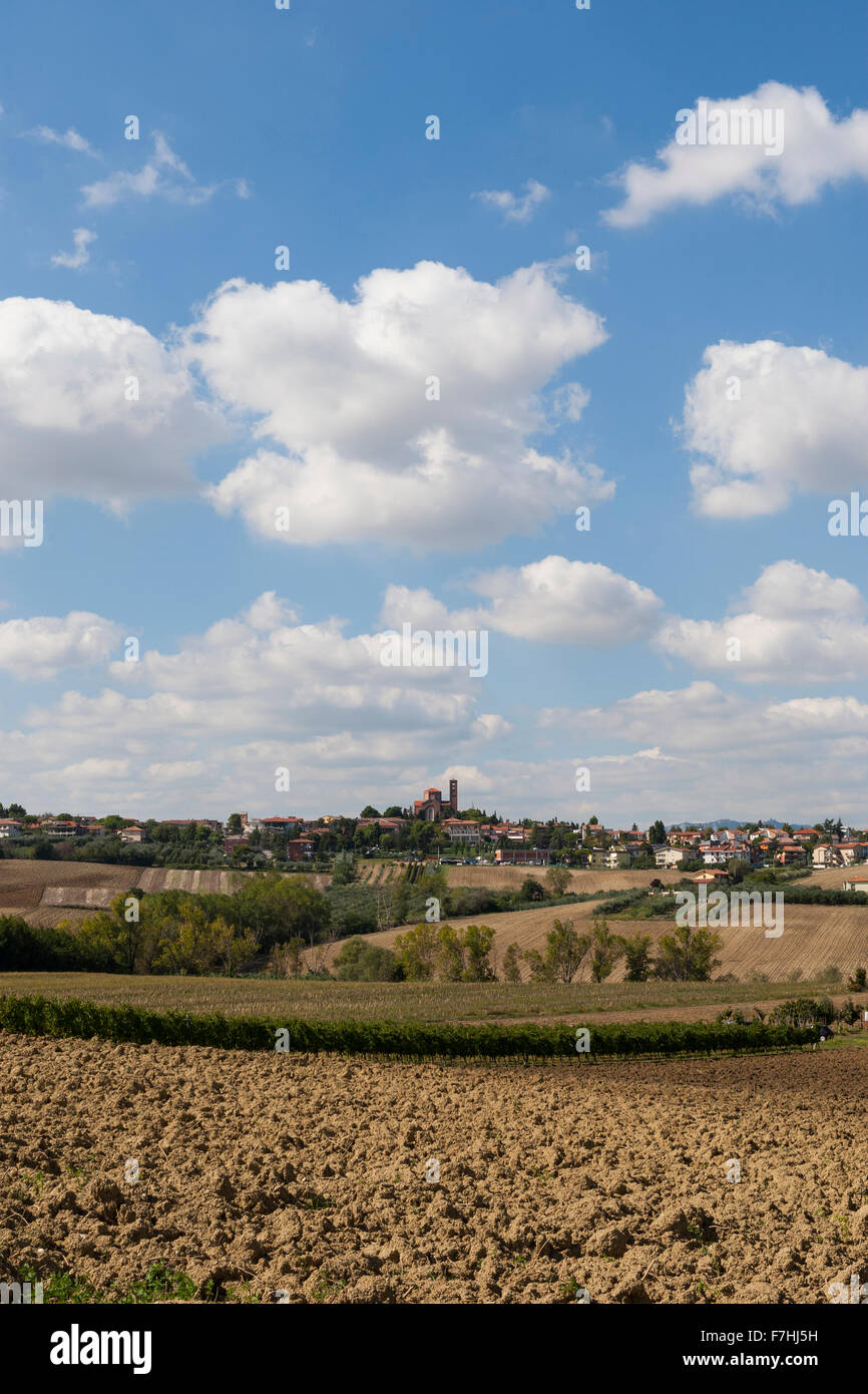Coriano Ridge, Coriano, Italy. Scene of a world war two battle and now ...