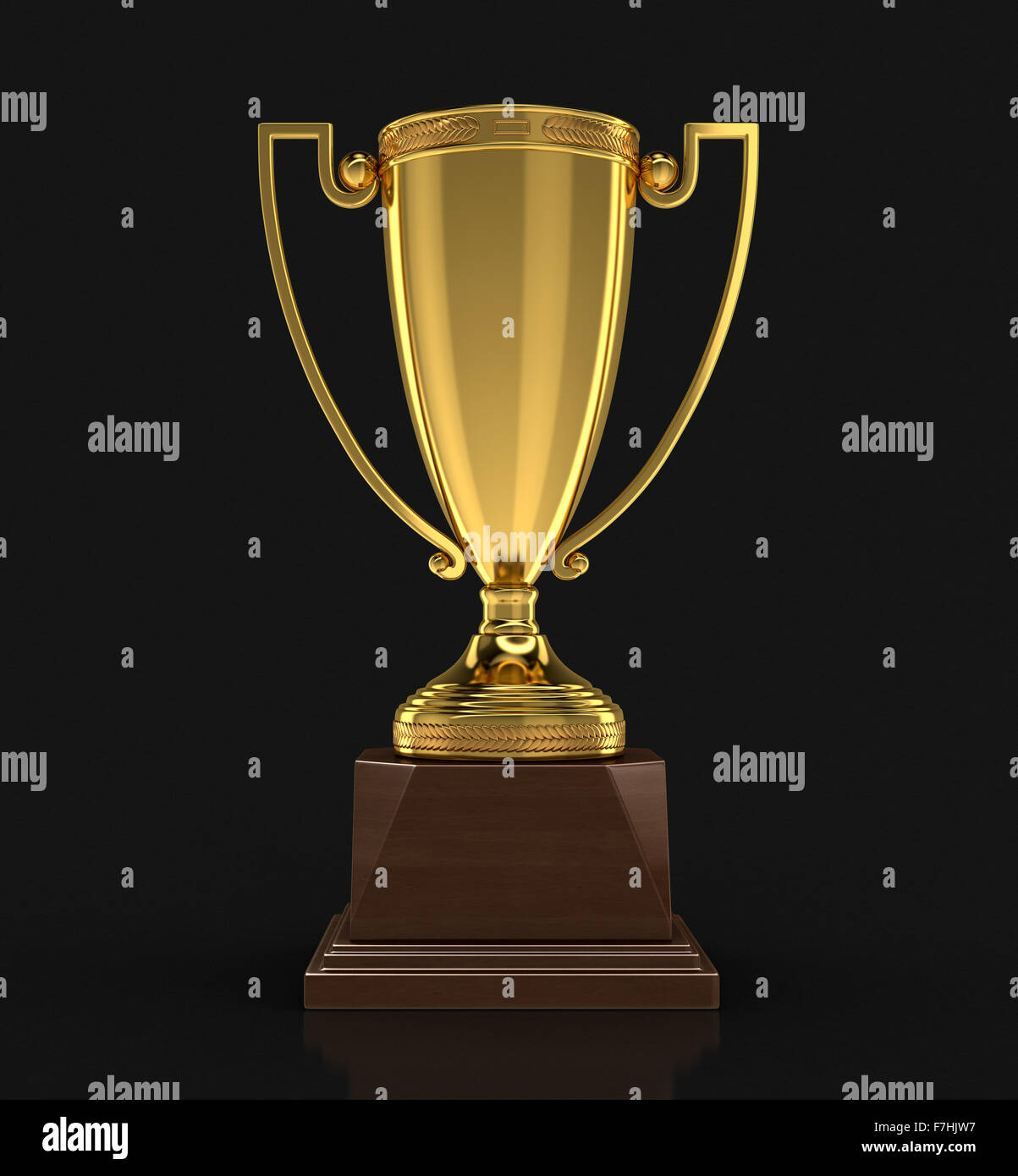 Trophy Cup (clipping path included Stock Photo - Alamy