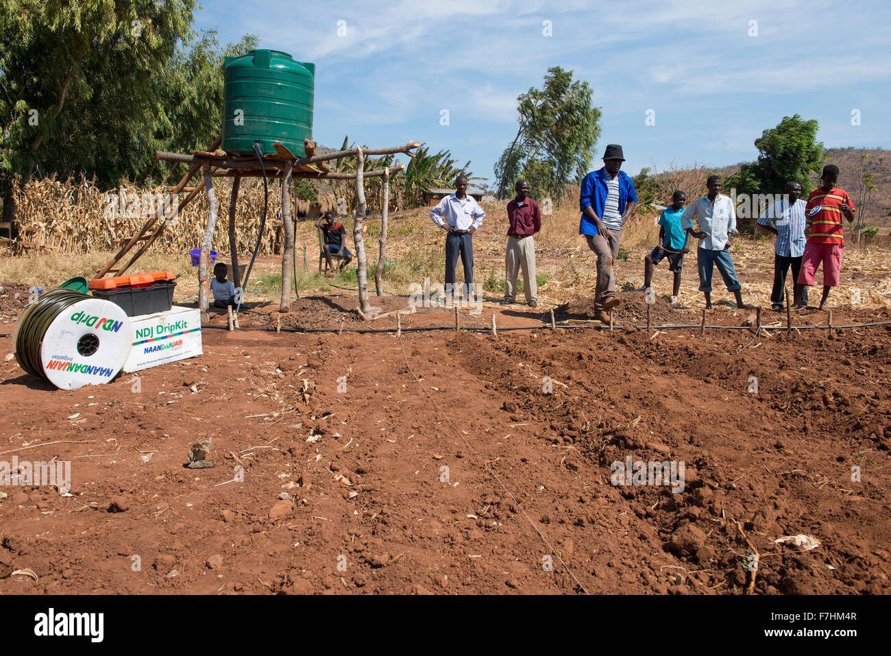 Drip irrigation system africa High Resolution Stock Photography and ...