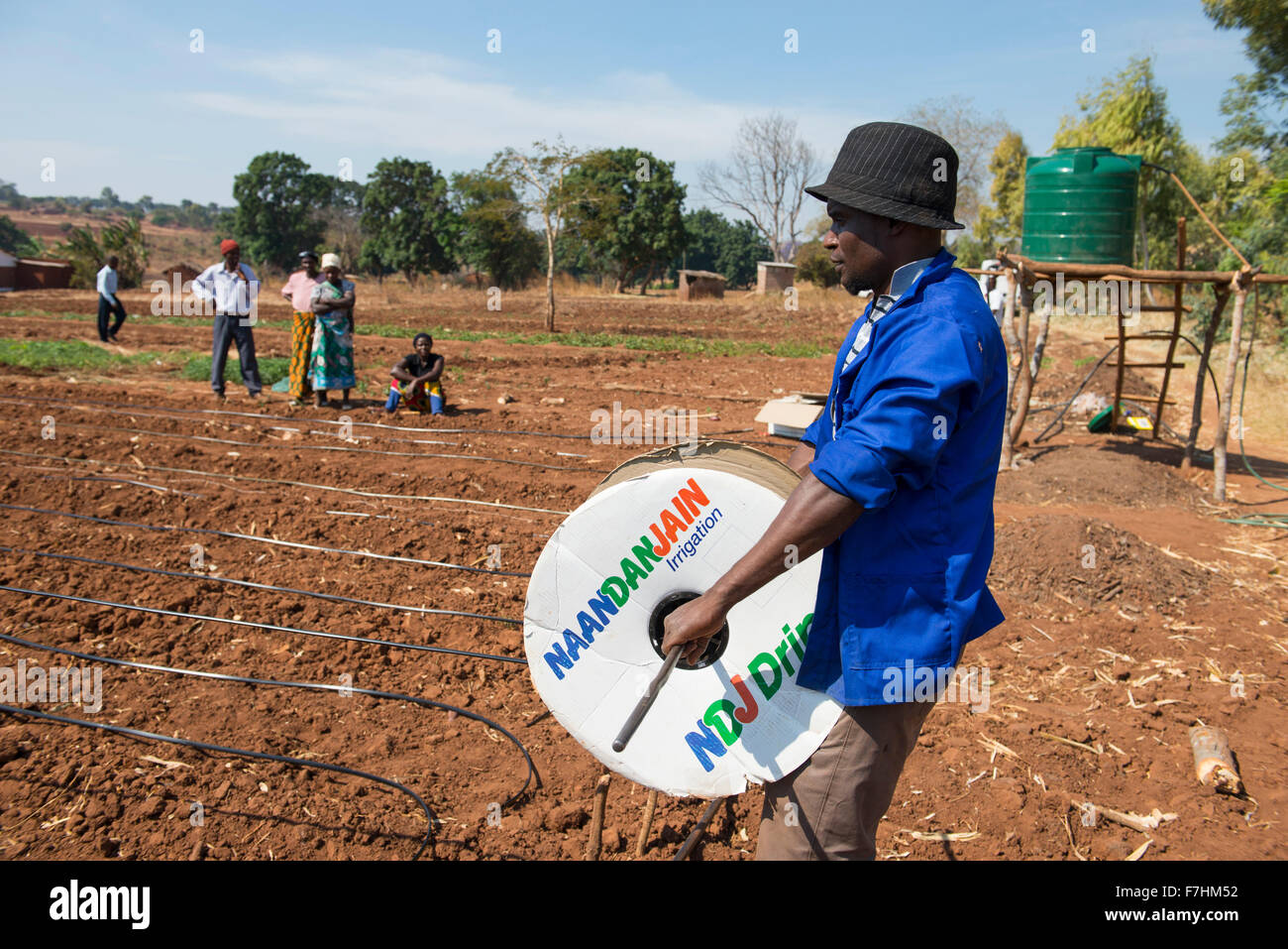 Drip irrigation system africa High Resolution Stock Photography and ...