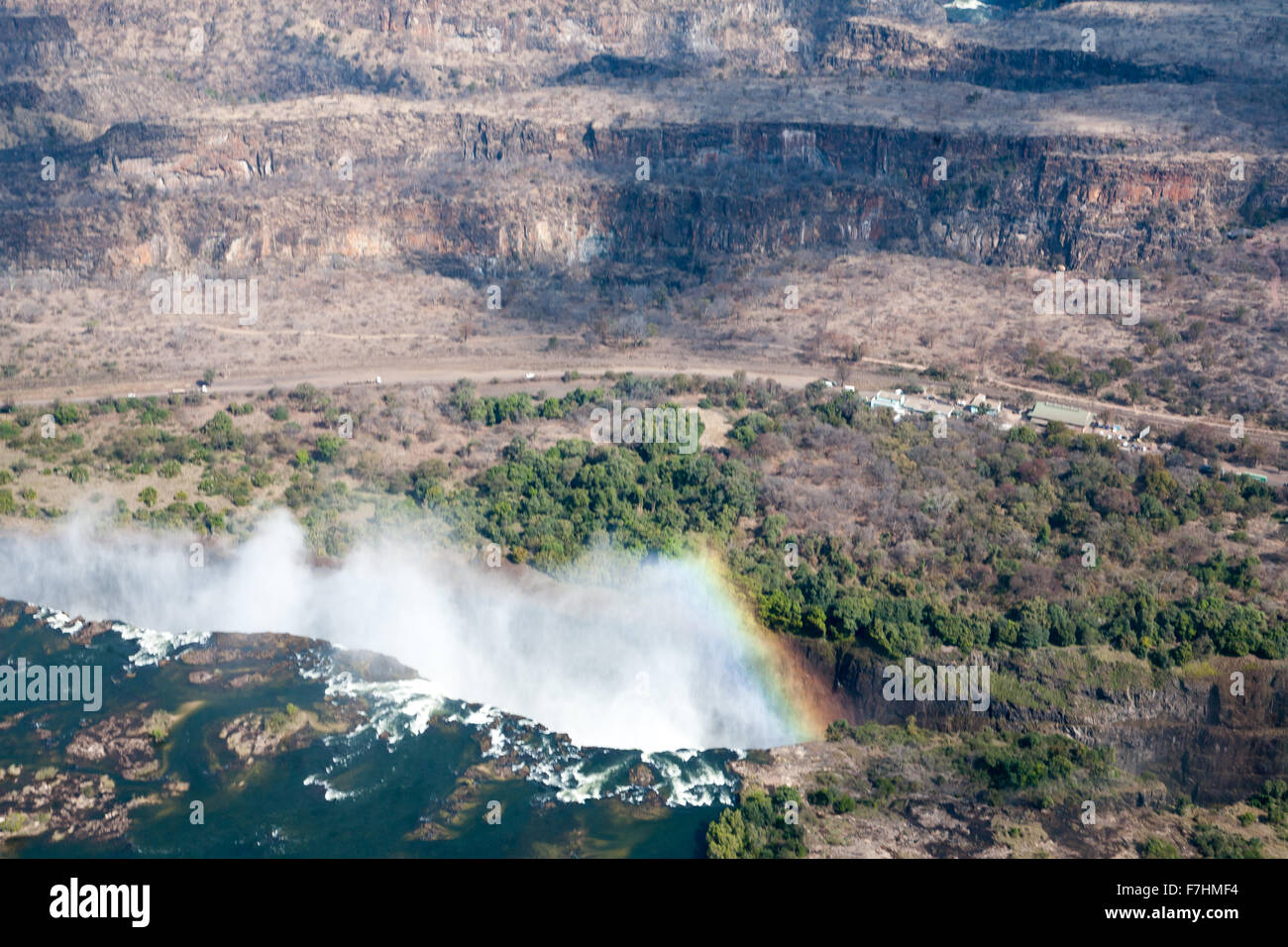 Victoria Falls, discovered by David Livingstone in 1865, from Zambia ... Victoria Falls, discovered by David Livingstone in 1865, from Zambia ...