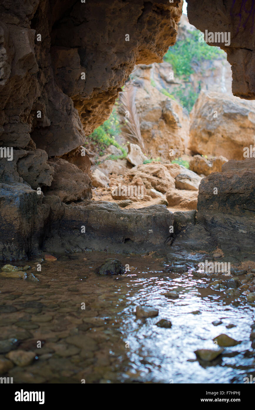 Exit from limestone cave hi-res stock photography and images - Alamy