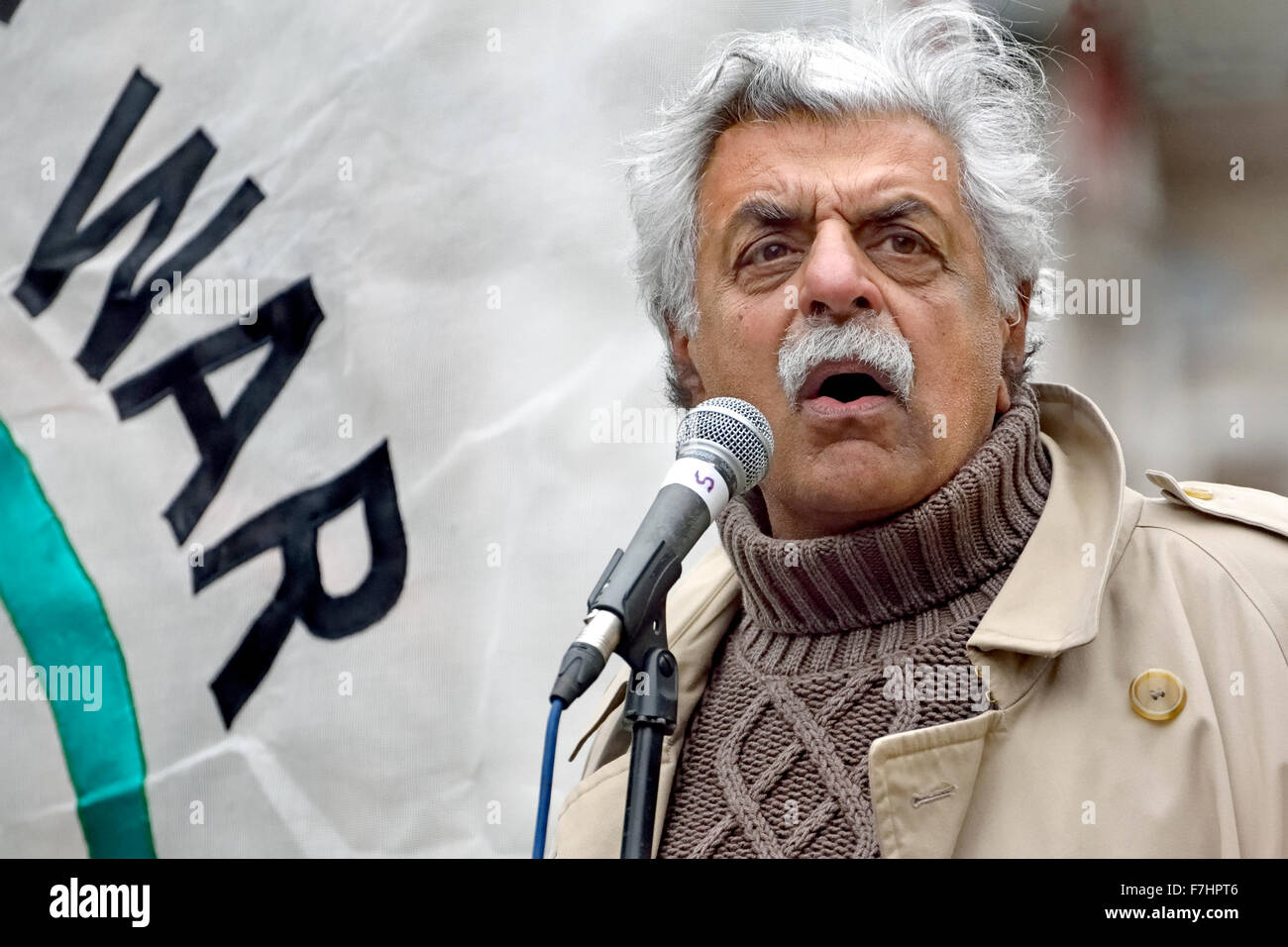 Tariq Ali - Pakistani writer, journalist and campaigner - speaking at ...