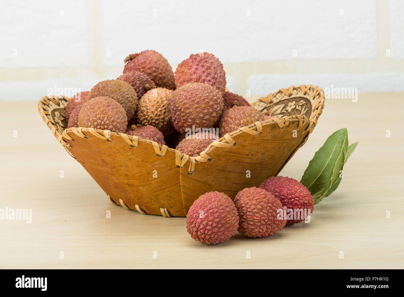 Famous Tropical fruit - lychee - fresh and sweet Stock Photo - Alamy