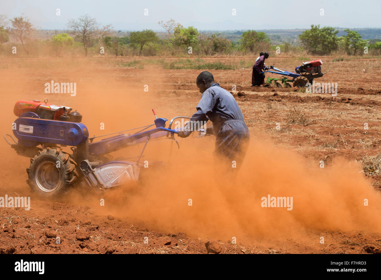 African woman farmer tractor hi-res stock photography and images - Alamy