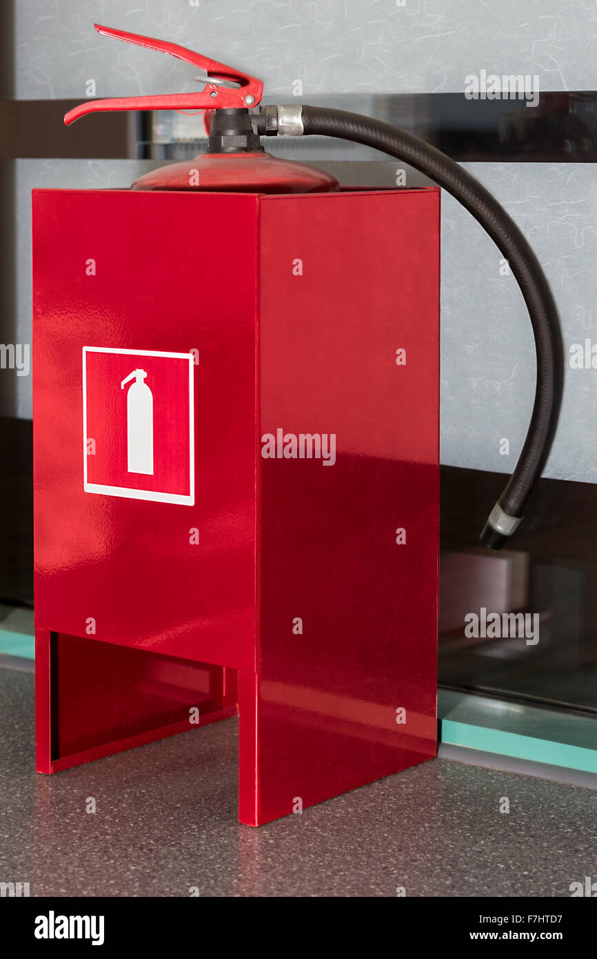 Fire extinguisher station hi-res stock photography and images - Alamy