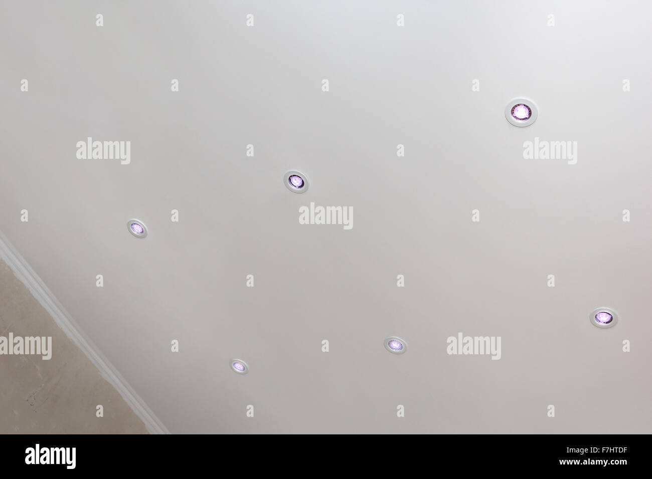 Halogen spotlights ceiling hi-res stock photography and images - Alamy