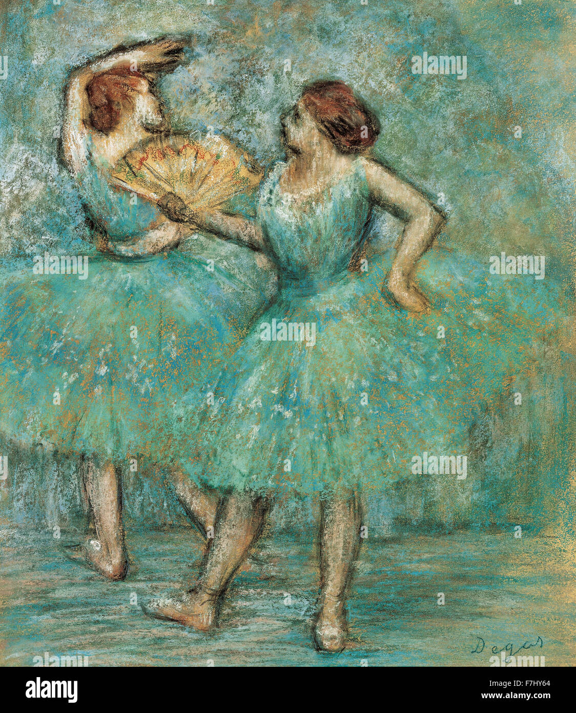 Edgar degas two dancers hi-res stock photography and images - Alamy