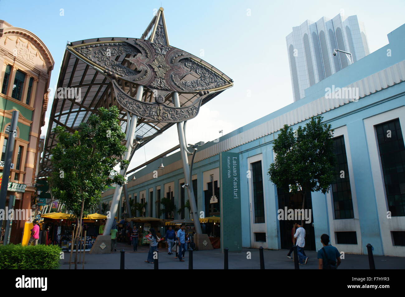 Kasturi Walk, Central Market, Kuala Lumpur Stock Photo - Alamy