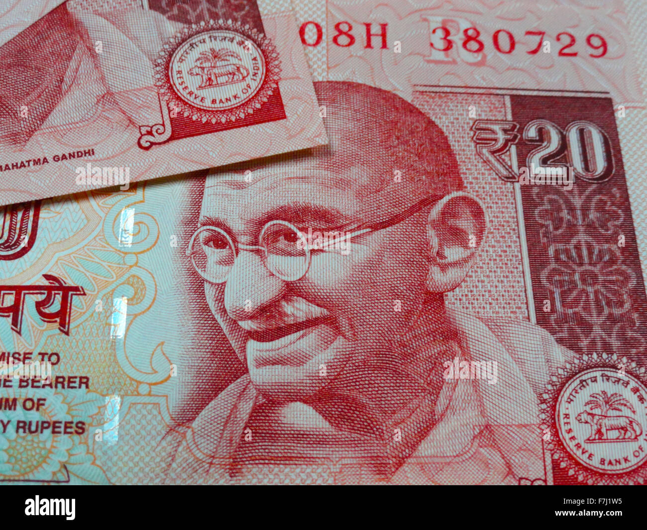Closeup shot indian rupee hi-res stock photography and images - Alamy