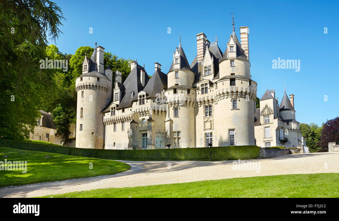 Usse Castle, Usse, Loire Valley, France Stock Photo - Alamy