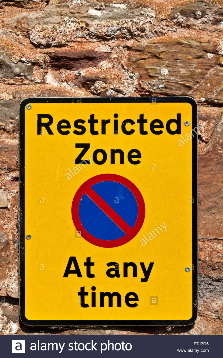 Restricted Zone Stock Photos & Restricted Zone Stock Images - Alamy