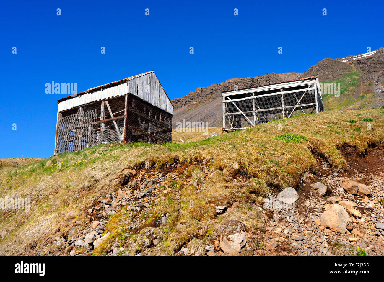 Fish drying huts hi-res stock photography and images - Alamy