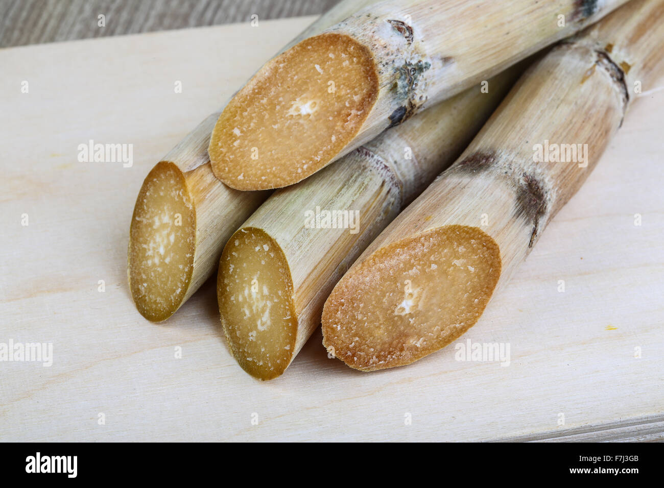 Ripe Sugar sticks on the wood background Stock Photo - Alamy