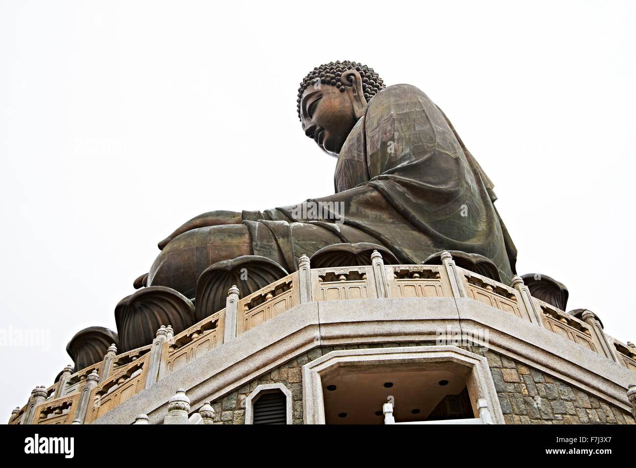 Tian Tan Buddha, also known as the Big Buddha, is a large bronze statue ...