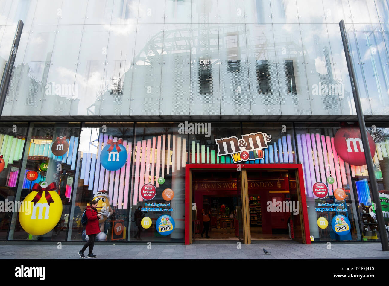 Vast store dedicated to M&M's chocolates and related merchandise in ...