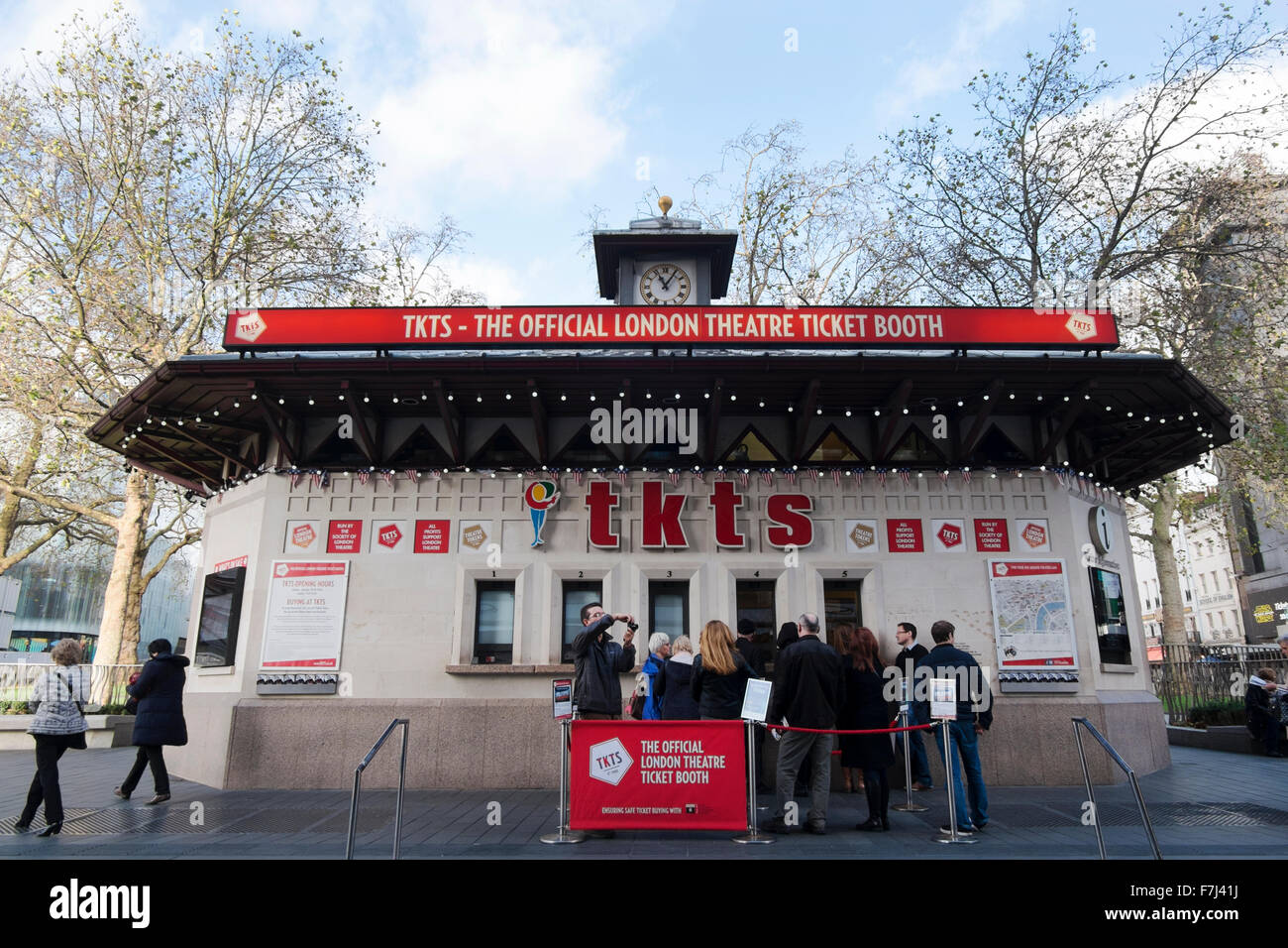Leicester square ticket booth hi-res stock photography and images - Alamy