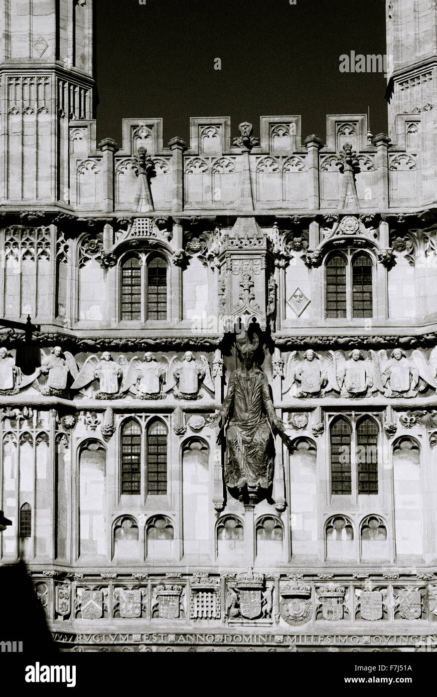 Christ Church Gate entrance to Canterbury Cathedral in Canterbury in ...
