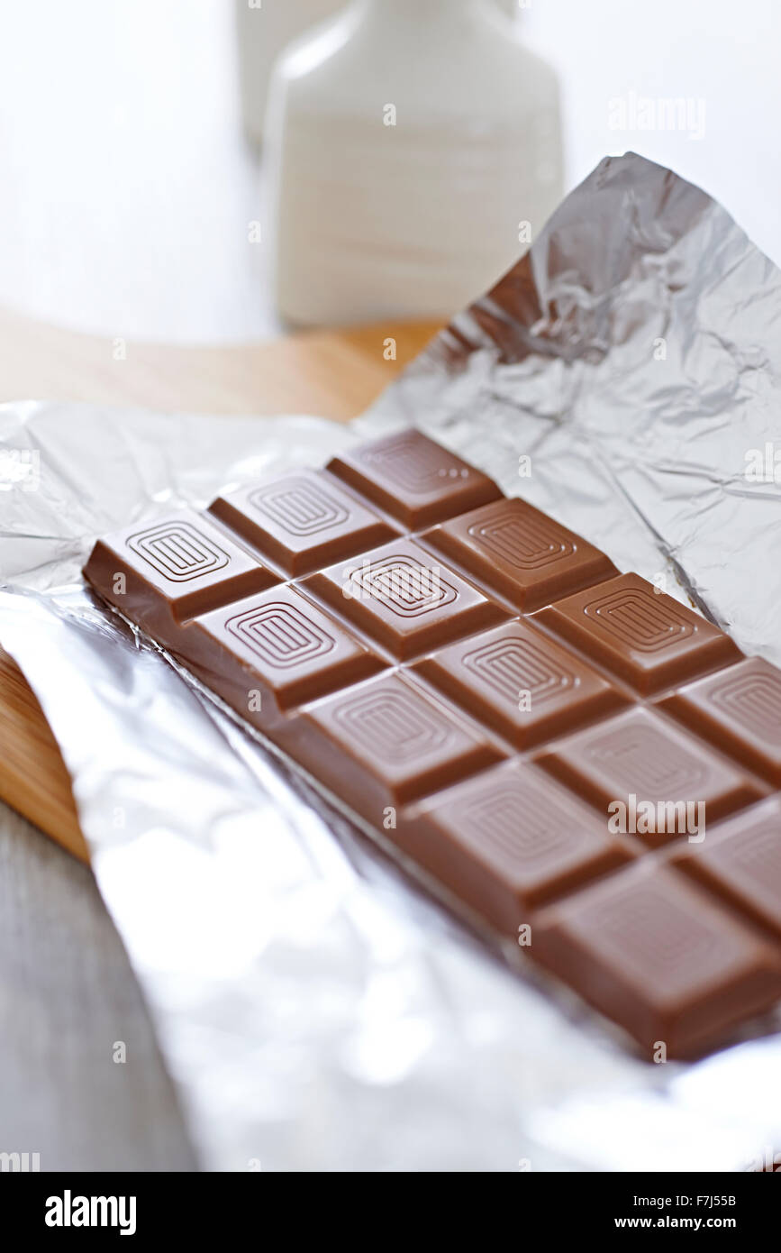 Chocolate Bar Close Up High Resolution Stock Photography and Images - Alamy
