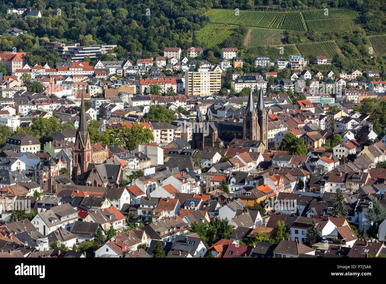 City of Bingen, upper middle Rhine valley, Germany Stock Photo - Alamy