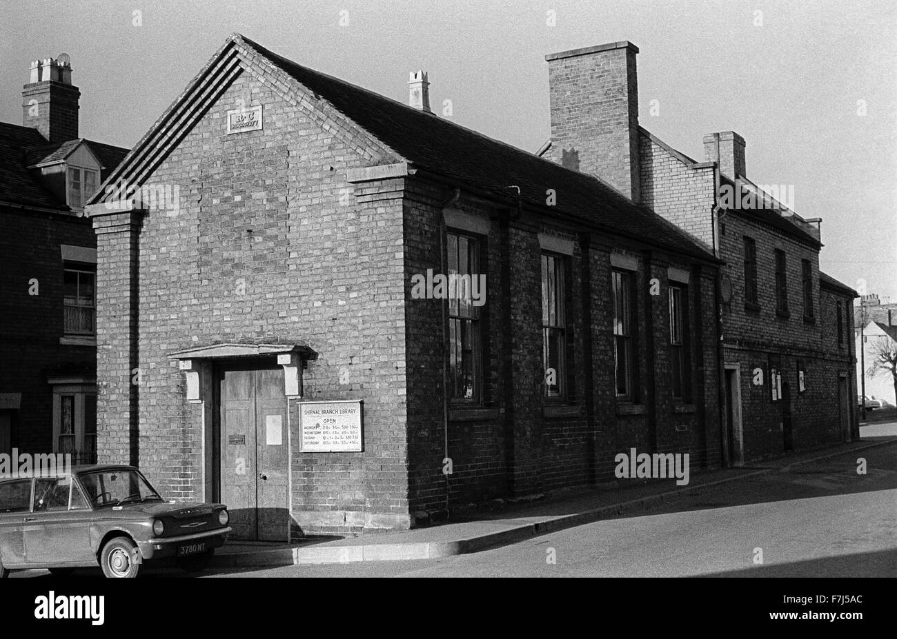 Shifnal Branch Library in Bradford Street, Shifnal, Shropshire, 1965 ...