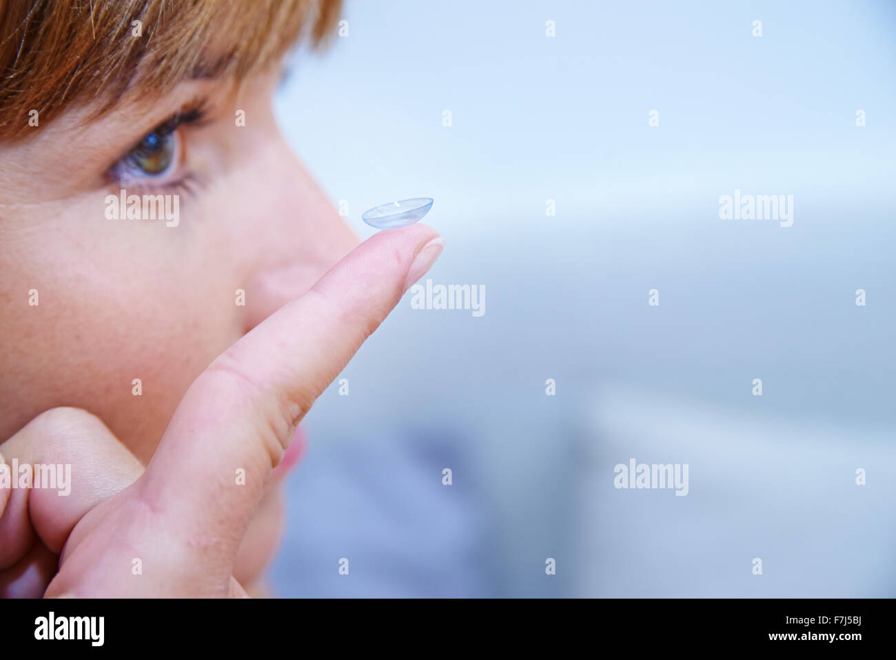 Old contact lenses hi-res stock photography and images - Alamy