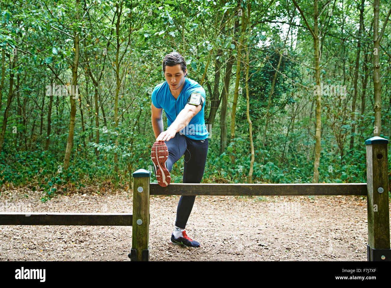 MAN PRACTISING SPORT Stock Photo - Alamy