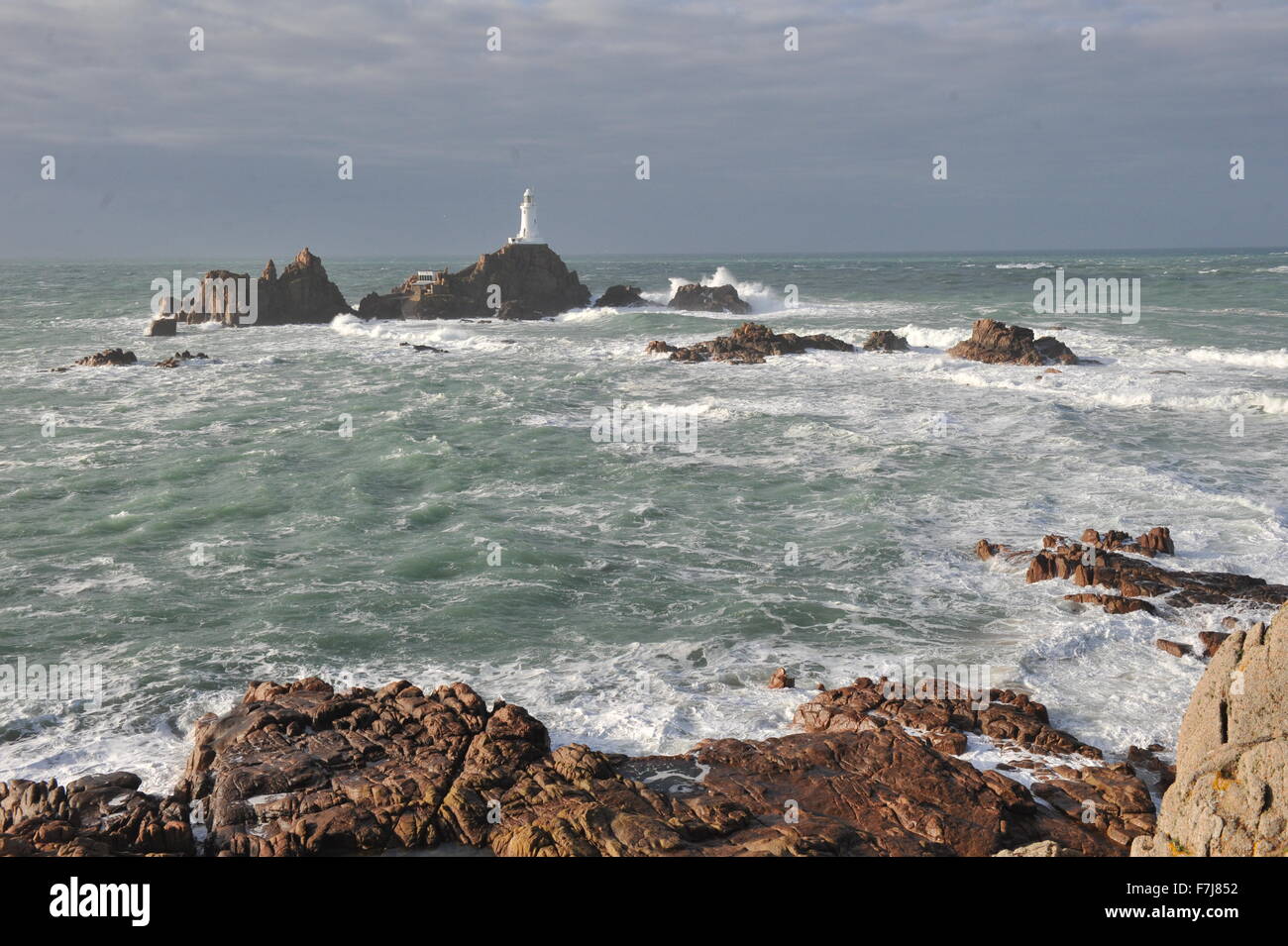 Jersey storm channel islands hi-res stock photography and images - Alamy