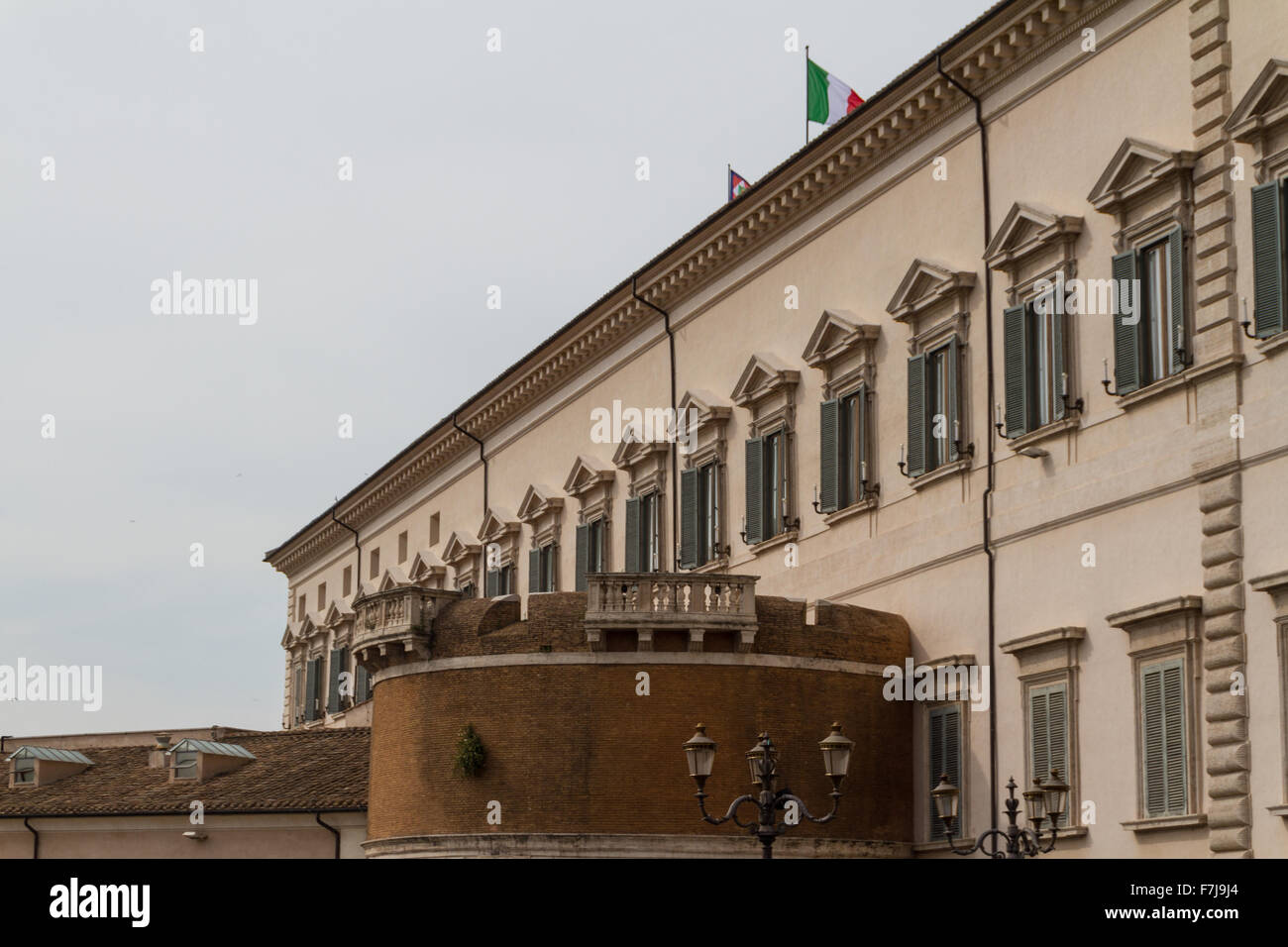 Rome, the Consulta building in Quirinale square Stock Photo - Alamy