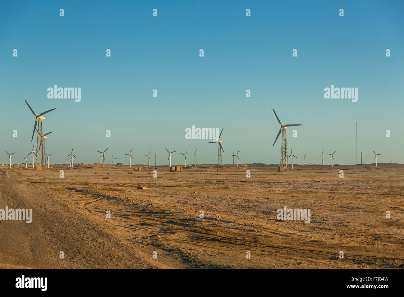 Wind farm in Egypt Stock Photo - Alamy